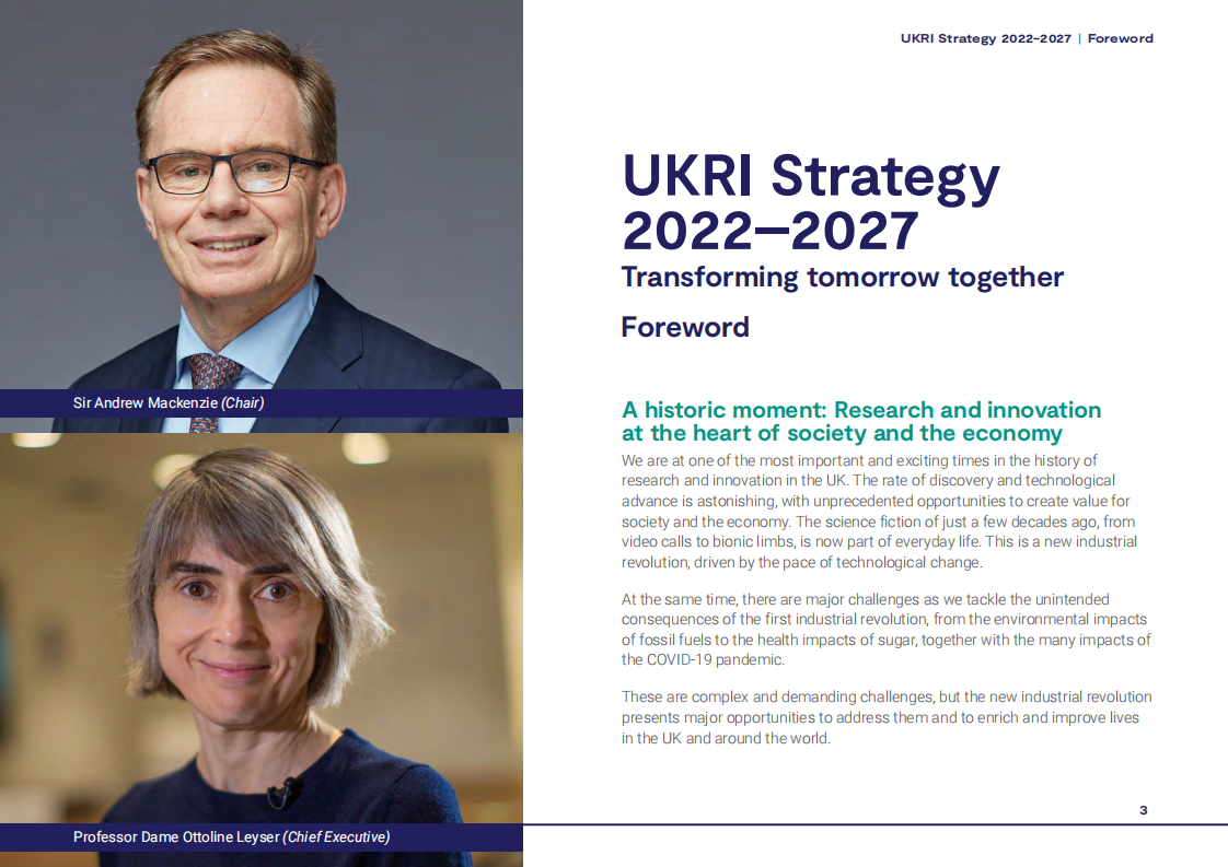 英国国家科研与创新署（UKRI）：2022-2027年英国科创战略报告（英文版）.pdf | 先导研报